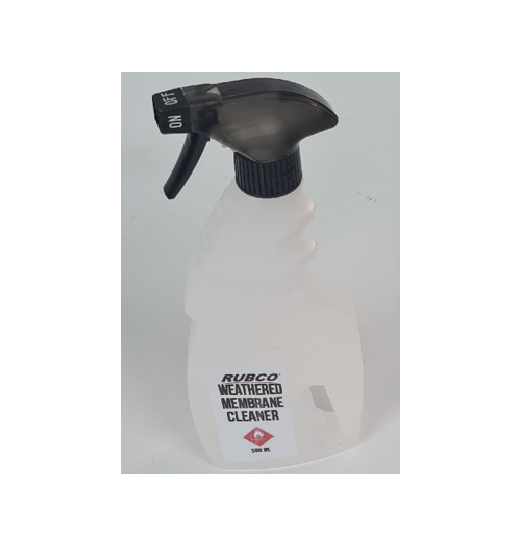 Rubco TPO Weathered Membrane Cleaner Spray Bottle 500ml - Rubber Roofing
