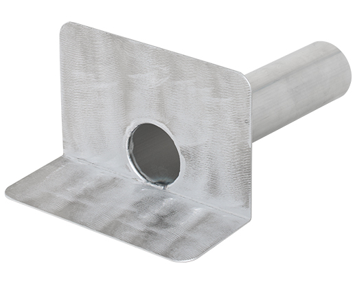 Aluminium Scupper Round 65mm - Rubber Roofing